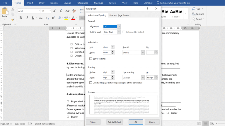 How to Create Professional Legal Documents with MS Word